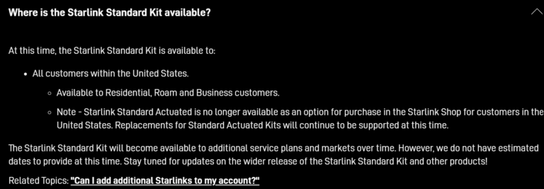 Starlink Introduces V4 Terminal as Exclusive Option in the U.S., Phases ...